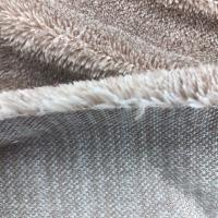 China 100% Polyester Cationic Dyed Knitted Sherpa Fleece Fabric for in Various Applications for sale