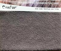 China 100% Polyester White Fake Real Sherpa Plush Fleece Fabric for Winter Accessories for sale