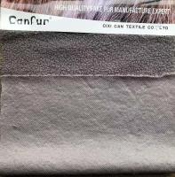 China 100% Polyester White Fake Real Sherpa Plush Fleece Fabric for Winter Accessories for sale