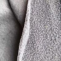 China 100% Polyester White Fake Real Sherpa Plush Fleece Fabric for Winter Accessories for sale