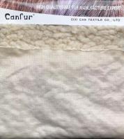 China 100% Polyester Plush Fabric Knitted 320gsm 58/60