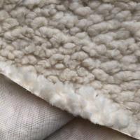 China 100% Polyester Plush Fabric Knitted 320gsm 58/60