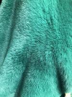 China Comfortable Knitted Backing Technics 100% Polyester Faux Fur Fashion Short Fur Fabric for sale