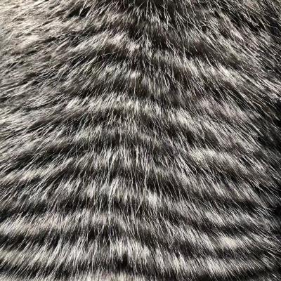 China 100% Polyester Front Material Faux Fur Fabrics for Winter Garment in Various Densities for sale