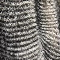 China 100% Polyester Front Material Faux Fur Fabrics for Winter Garment in Various Densities for sale