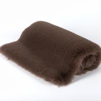 China Knitted 100% Polyester Soft and Comfortable Long Pile Fake Faux Rabbit Fur Fabric for sale