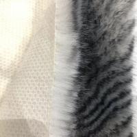 China 100% Polyester Front Material Women's Faux Fur Textile Material Fabric for Garments for sale