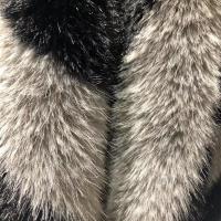 China 100% Polyester Front Material Women's Faux Fur Textile Material Fabric for Garments for sale