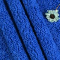 China Medium Weight Printed Polyester Faux Sherpa Fleece Lining Fabric for Jackets Recycled for sale