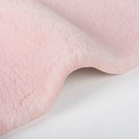 China Tricot Knitted Rabbit Fur Fabric Medium-to-High Grade for Home Textile Garment and Carpet for sale