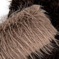 China Contact Density Density Long Hair Pile Faux Fur with 100% Polyester Back Material for sale
