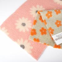 China Printing Style PU Coated Popular Lamb Wool for Control in Clothing Production for sale