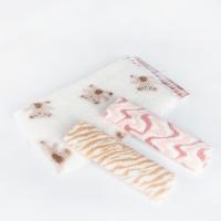 China Soft and Cozy Teddy Bear Print Fleece Fabric for Kids Wear 100% Polyester Customized for sale