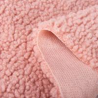 China 100 Polyester Knitted Teddy Fabric Textile with Customized Density Sherpa Fleece for sale