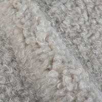 China Flannelette Circles Curly Fabric 100% Polyester Fleece Teddy for Fashionable Garment for sale
