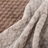 China Knitted Jacquard Rabbit Hair For Winter Clothing And Toys 100% for sale