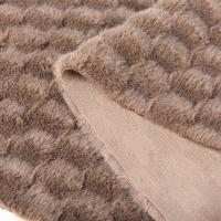 China Knitted Jacquard Rabbit Hair For Winter Clothing And Toys 100% for sale