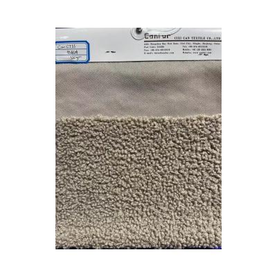 China Medium Weight 100% Polyester Solid Color Teddy Fleece Fabric for Garment 58/60