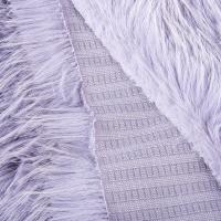 China Long Pile Faux Fur Fabric with 100% Polyester Back Material and 58/60