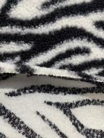 China Custom Printed Teddy Fabric Warm 100% Polyester Knitted for Coat and Toy Width 58/60 for sale