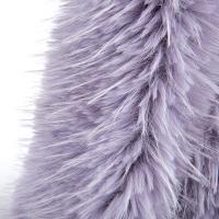 China Long Pile Faux Fur Fabric with 100% Polyester Back Material and 58/60