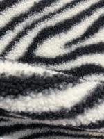 China Custom Printed Teddy Fabric Warm 100% Polyester Knitted for Coat and Toy Width 58/60 for sale