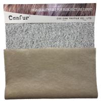 China Lightweight 100% Polyester Sherpa Fur Bonded Super Soft Fur Fabric for sale