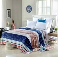 China Super Soft Flannel Full 100% Polyester 80 Baby Blanket Swaddling in Any PANTONE Color for sale