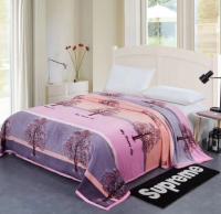 China Super Soft Flannel Full 100% Polyester 80 Baby Blanket Swaddling in Any PANTONE Color for sale