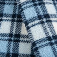 China 100% Polyester Textile Sherpa Fleece Fabric for Garment Hard Sherpa Printed Design for sale