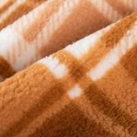 China 100% Polyester Textile Sherpa Fleece Fabric for Garment Hard Sherpa Printed Design for sale