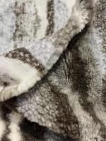 China 100% Polyester Sherpa Fleece Fabric in 58/60