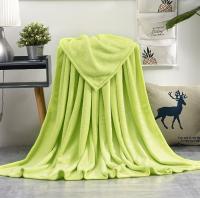 China Anti-Static Super Soft MINI SIZE Microfiber Flannel Fleece Throw Blanket for Babies for sale