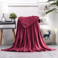 China Anti-Static Super Soft MINI SIZE Microfiber Flannel Fleece Throw Blanket for Babies for sale