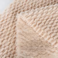 China Plain Style Double Faced Sherpa Fleece Fabric for Garments and Blankets 58/60