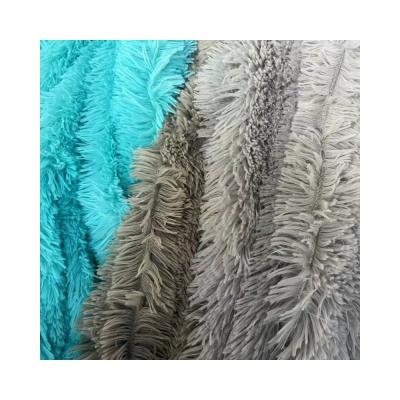 China Knitted PV Plush Toy Fabric with 100% Polyester Back Material and Durable Texture for sale