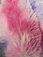 China Long pile faux fur 100% polyester knitted plush toy fabric for plush stuffed animals for sale