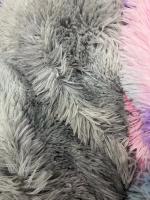China Long pile faux fur 100% polyester knitted plush toy fabric for plush stuffed animals for sale