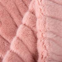 China Knitted Faux Fur Fabric for Garments Soft Cut Pile 100% Polyester Faux Fake Faux Faux for sale