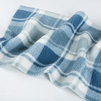 China Printed 100% Polyester Textile Sherpa Fleece Fabric For Garment In TWILL Style for sale