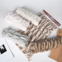 China Colorful Polyester Faux Rabbit Fur Fabric for Bed Sheet Set Heavyweight Knitted Fabric for sale