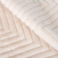 China Knitted Faux Fur Fabric for Garments Soft Cut Pile 100% Polyester Faux Fake Faux Faux for sale