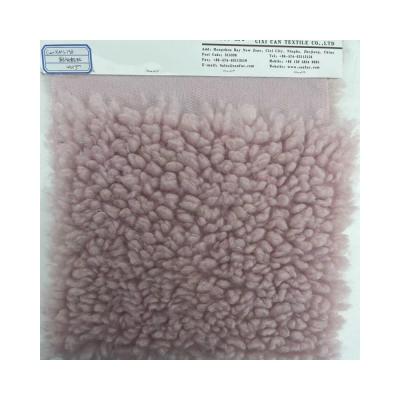 China Teddy Fabric made of Sherpa Fleece 100% Polyester Heavy Weight for Winter Garment for sale