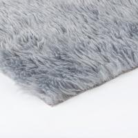China Garment Solid Dyeing Short Pile Acrylic Rabbit Fur Fabric 100% Acrylic Front Material for sale