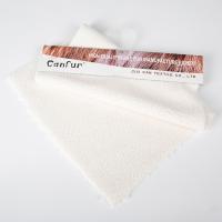 China Embossed Super Soft 100 Polyester Knitted Custom Mirco Sherpa Fleece Fabric for Lining for sale