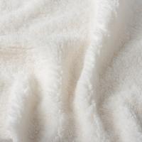 China Embossed Super Soft 100 Polyester Knitted Custom Mirco Sherpa Fleece Fabric for Lining for sale