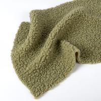 China Fashional Plush Fabric 300gsm Sample Free for 100% Recycled Polyester Sherpa Teddy Fabric for sale