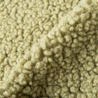 China Fashional Plush Fabric 300gsm Sample Free for 100% Recycled Polyester Sherpa Teddy Fabric for sale