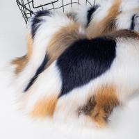 China Multicolored Jacquard Artificial Fur Fabric for Sexy Beauty Clothing and Winter Wear for sale