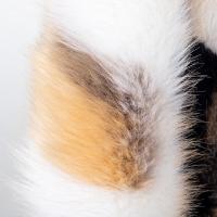 China Multicolored Jacquard Artificial Fur Fabric for Sexy Beauty Clothing and Winter Wear for sale